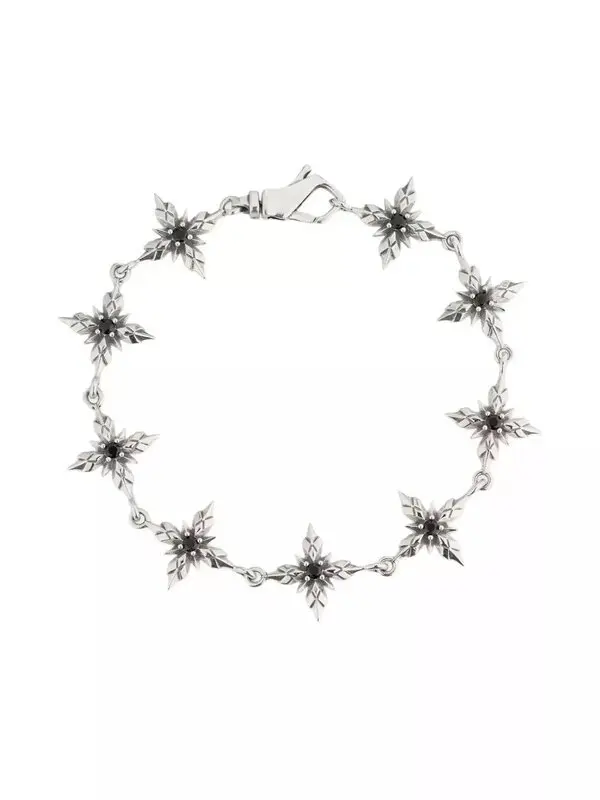 Emanuele Bicocchi Stella Ventis Embellished Bracelet - Silver