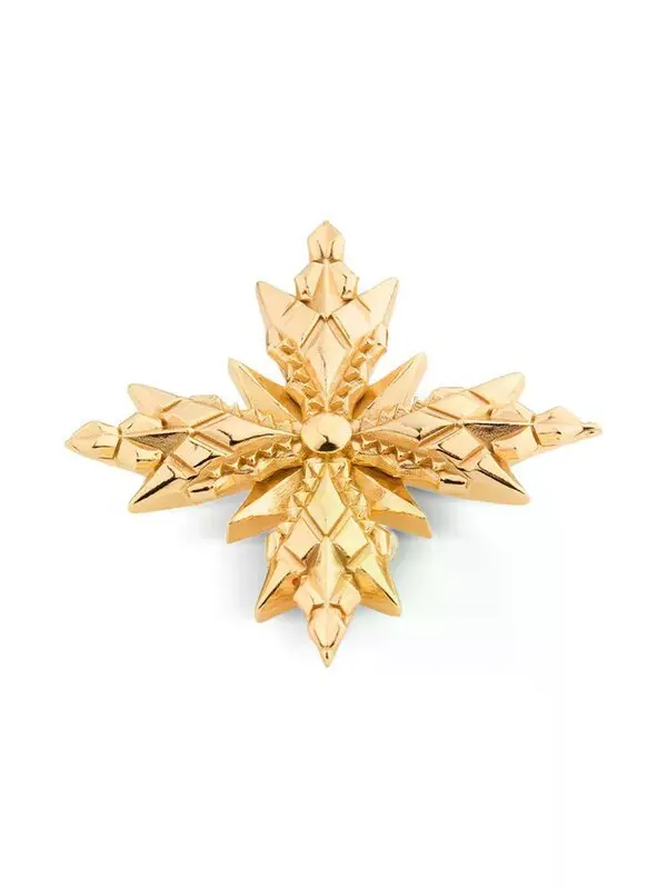 Emanuele Bicocchi Stella Ventis Star-motif Brooch - Gold