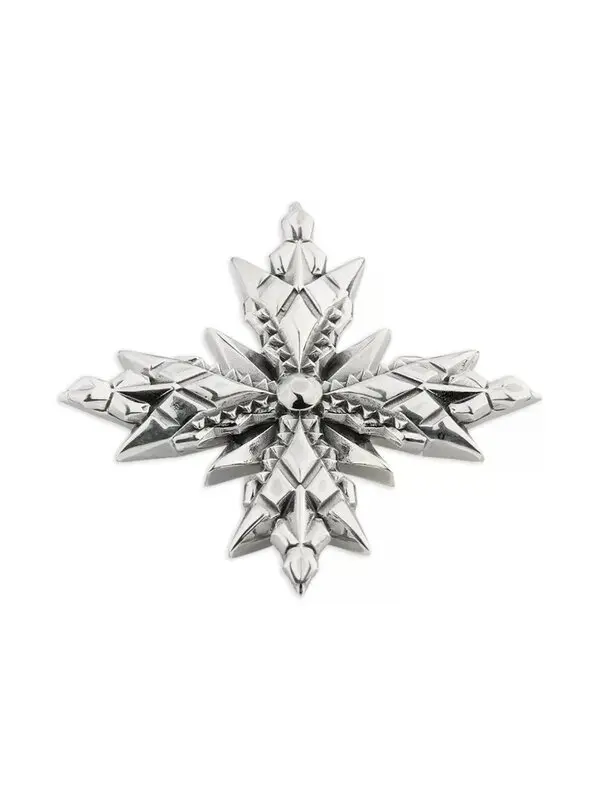 Emanuele Bicocchi Stella Ventis Star-motif Brooch - Silver