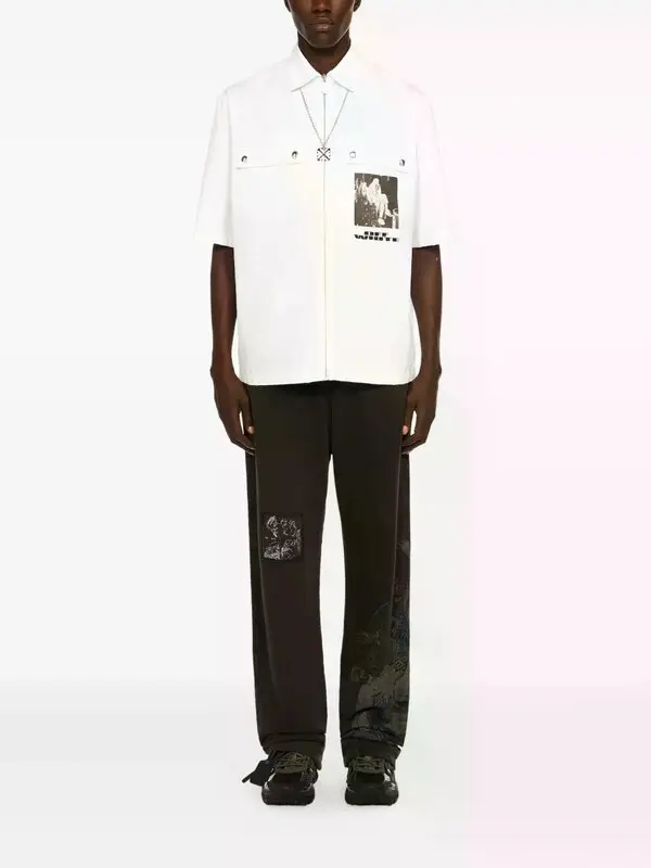 Off-White Xerox Star Zip Shirt