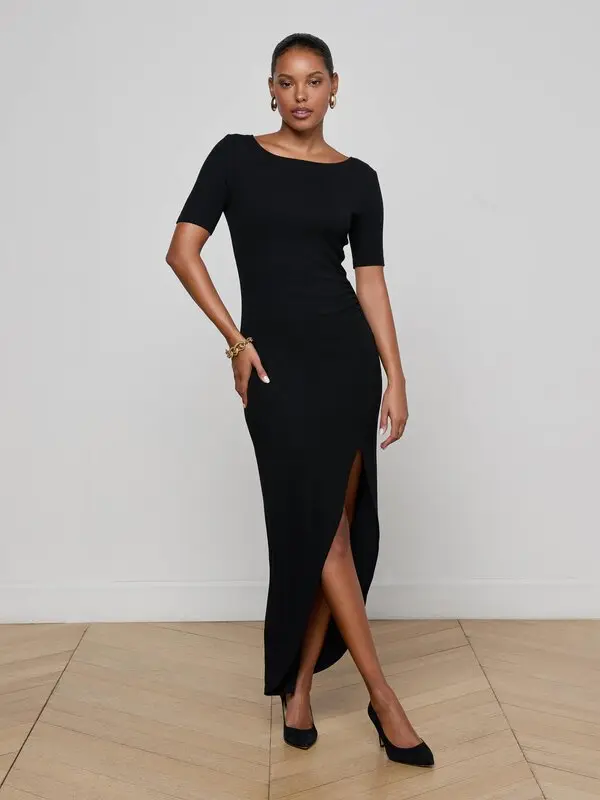 L'Agence Lennon Maxi Dress