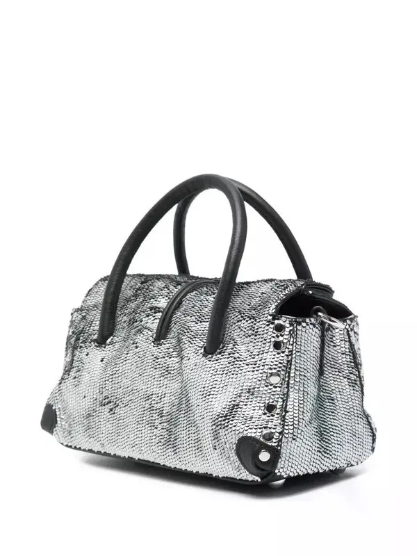 ZANELLATO Baby Dotta® Tote Bag - Silver