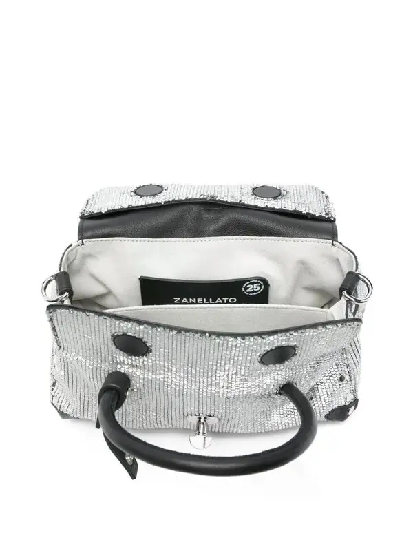ZANELLATO Baby Dotta® Tote Bag - Silver