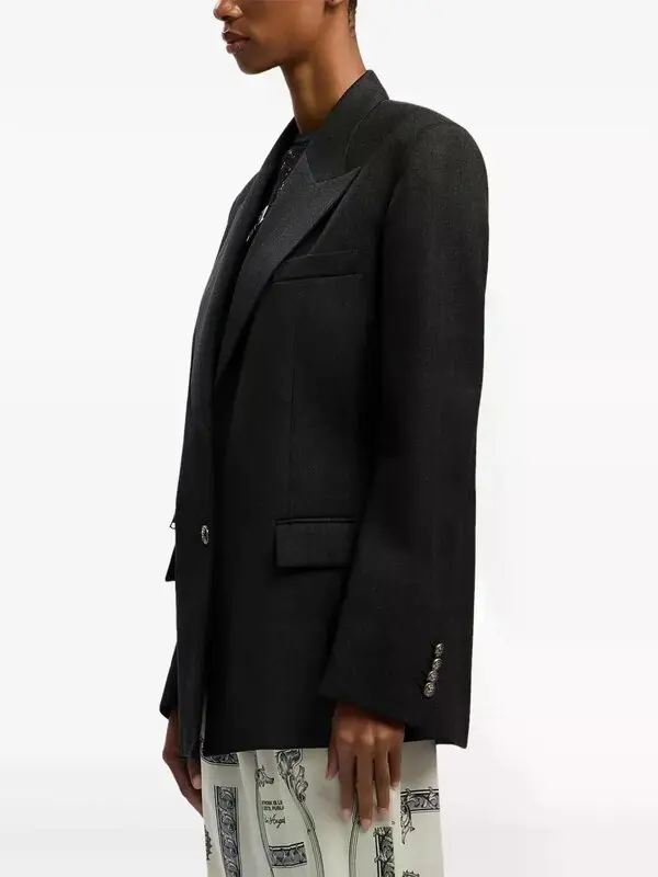 Palm Angels Peak-lapel Blazer