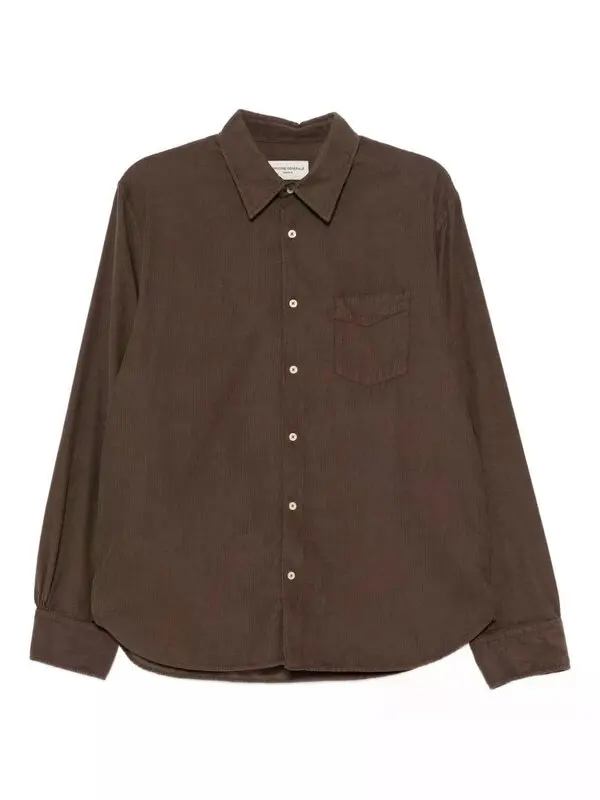 Officine Générale Benoit Shirt - Brown