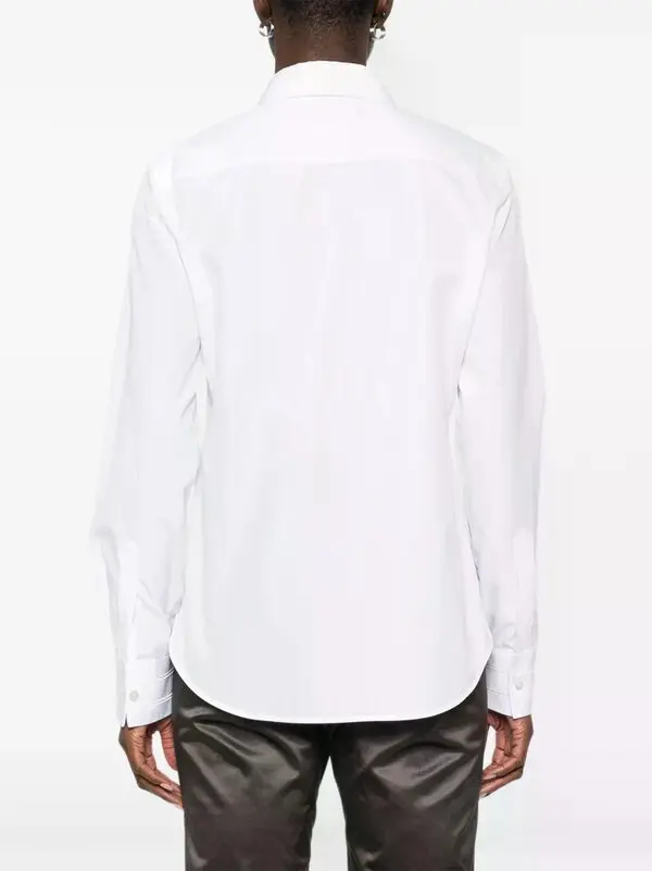 Gucci Point-collar Cotton Shirt