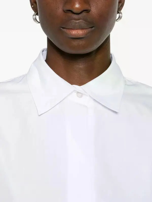 Gucci Point-collar Cotton Shirt