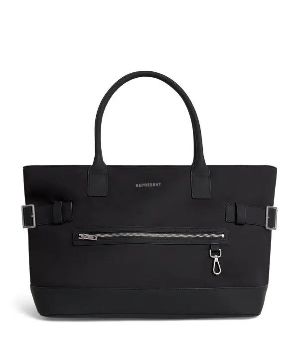 REPRESENT Nylon Tote Bag - Black