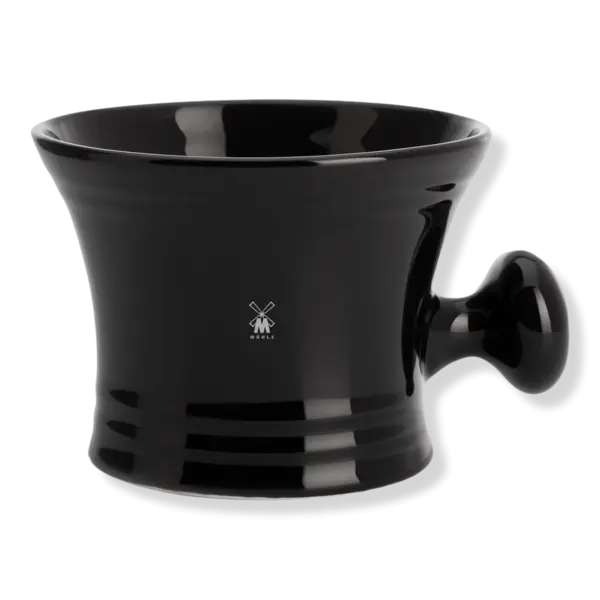 MUHLE Porcelain Shaving Mug With Handle - Black