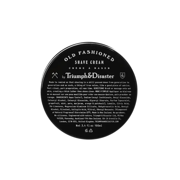 TRIUMPH & DISASTER Old Fashioned Shave Cream - One-color
