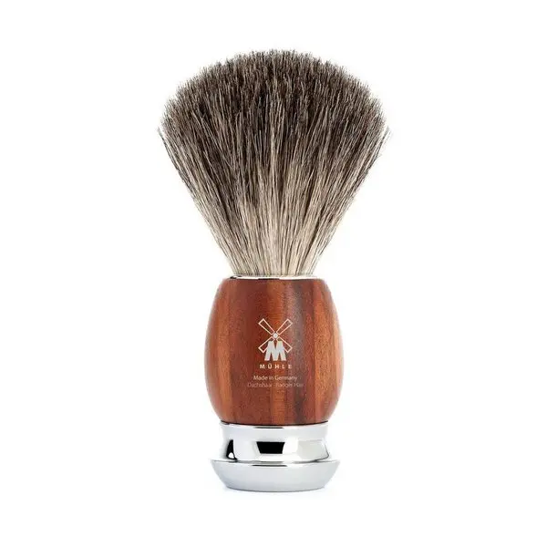 MUHLE Vivo Plumwood Pure Badger Shaving Brush - One-color