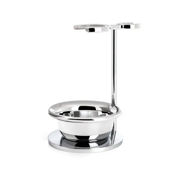 MUHLE Vivo & Rytmo Chrome Shaving Set Stand W/bowl - One-color