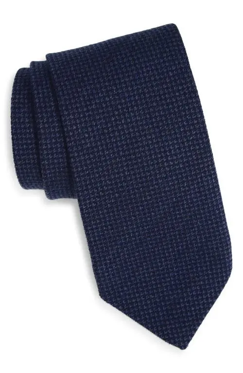 David Donahue Wool & Cashmere Blend Textured Tie