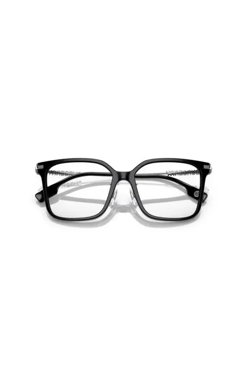 Burberry 54mm Square Full Rim Eyeglasses