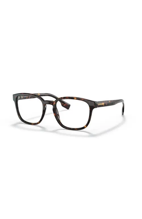Burberry 53mm Square Optical Glasses - Brown