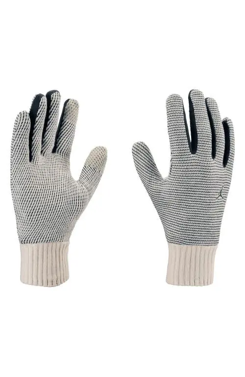 JORDAN Airy Knit Touchscreen Gloves - Light Orewood/off Noir