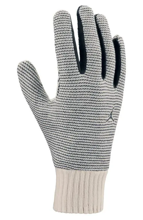 JORDAN Airy Knit Touchscreen Gloves - Light Orewood/off Noir