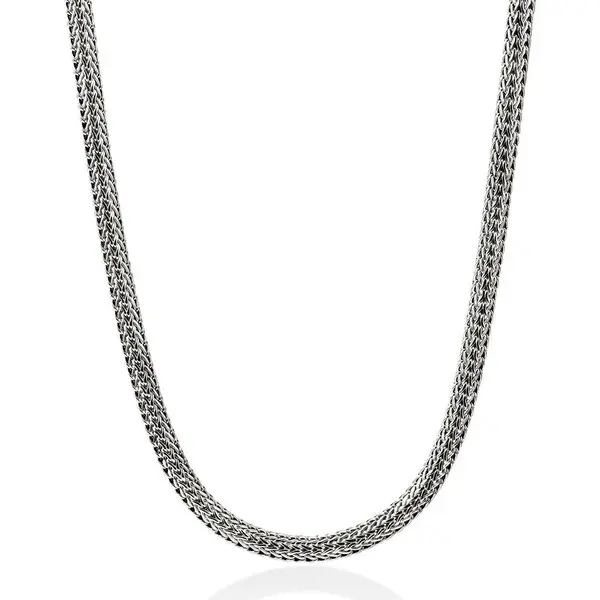 John Hardy Sterling Chain Necklace - Silver