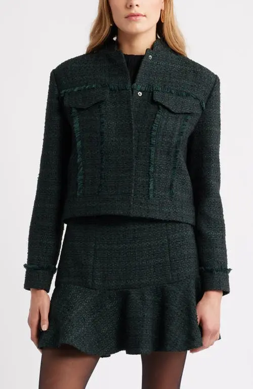 Treasure & Bond Tweed Bouclé Jacket