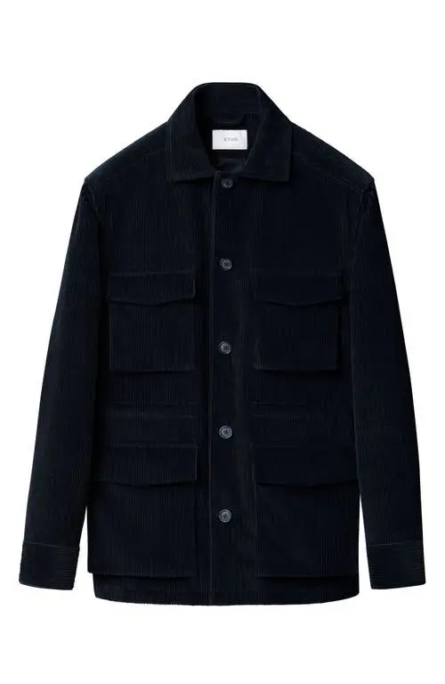 Eton Cotton Corduroy Field Jacket
