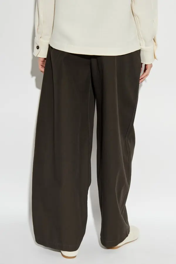 LEMAIRE High-waisted Wide-leg Trousers