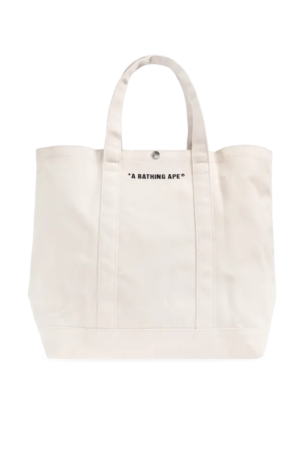 A BATHING APE Shopper Bag - Cream
