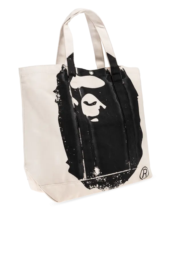 A BATHING APE Shopper Bag - Cream
