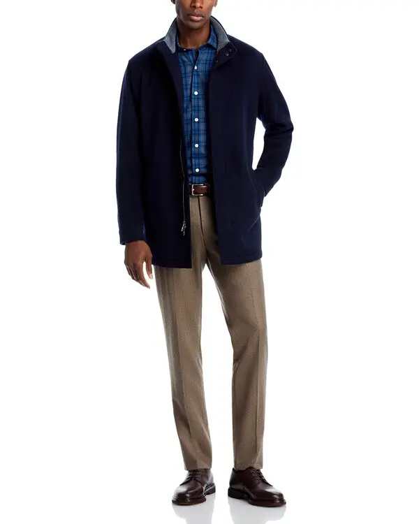 Peter Millar Bar Harbor Performance Flannel Sport Shirt