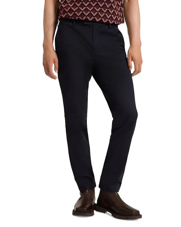 Ted Baker London Howeton Slim Stretch Cotton Chino Pant - Navy