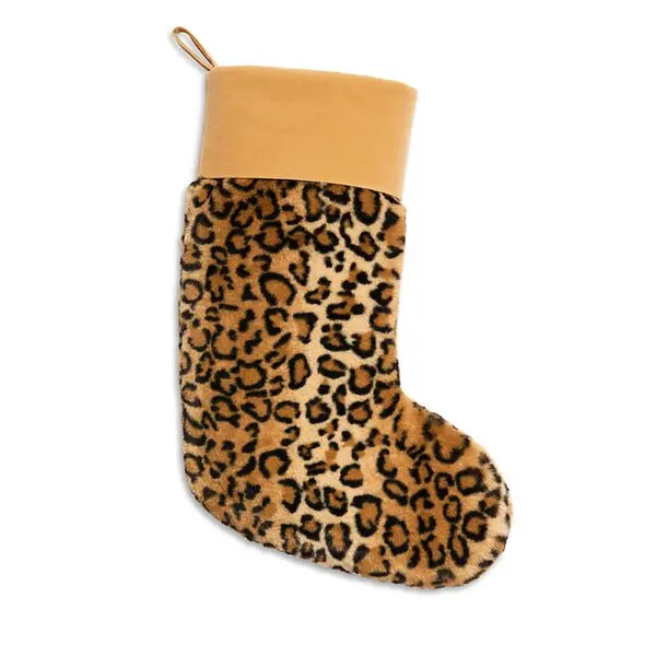 Bloomingdale'S Faux Fur Stocking - Leopard