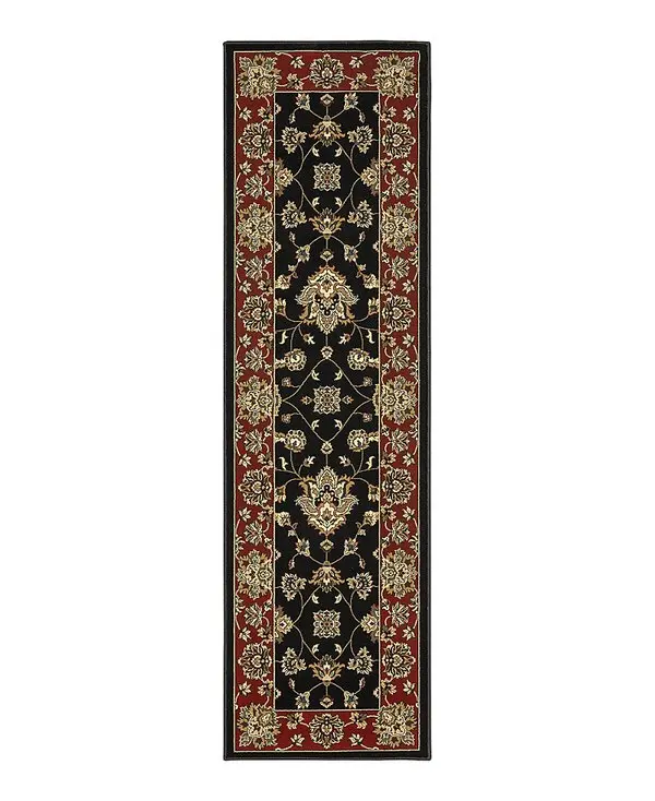 ORIENTAL WEAVERS Ariana 623m Runner Area Rug 2'3 X 7'9 - Black