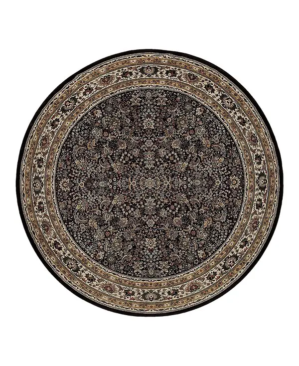 ORIENTAL WEAVERS Ariana 213k Round Area Rug 8'0 X 8'0 - Black