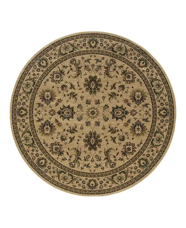 ORIENTAL WEAVERS Ariana 311i Round Area Rug 8'0 X 8'0 - Ivory