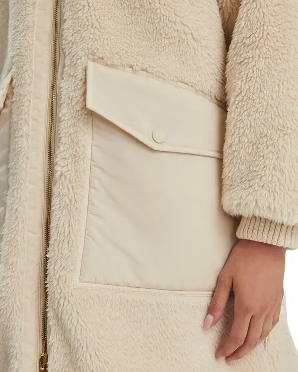 Varley Cyrus Faux Fur Reversible Coat