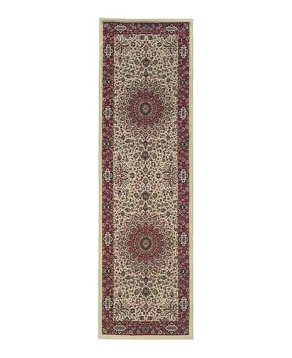 ORIENTAL WEAVERS Ariana 95j Runner Area Rug 2'7 X 9'4 - Ivory