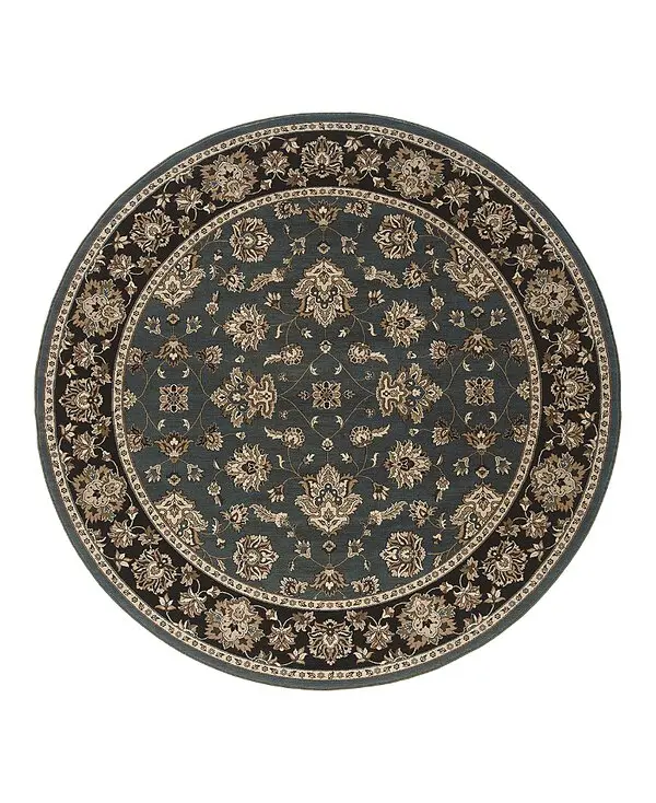 ORIENTAL WEAVERS Ariana 623h Round Area Rug 8'0 X 8'0 - Blue