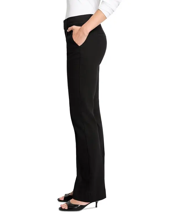 NIC+ZOE Breakaway High Rise Bootcut Trouser - Black Onyx