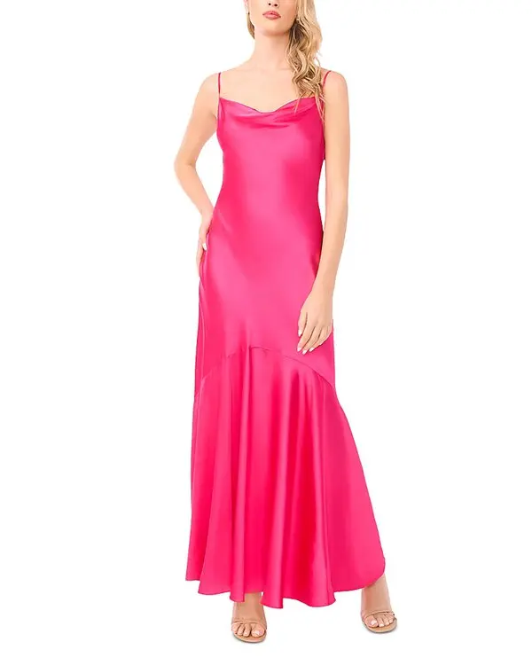 Ted Baker London Cowlneck Strap Dress - Beetroot Pink
