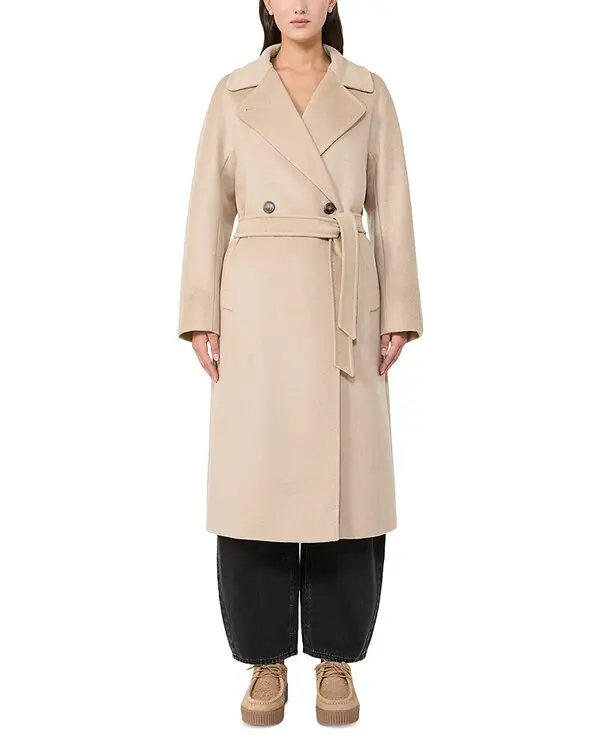 Max Mara Resina Wool Belted Coat