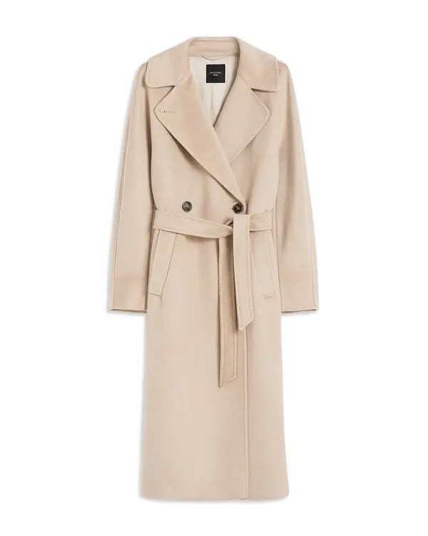 Max Mara Resina Wool Belted Coat