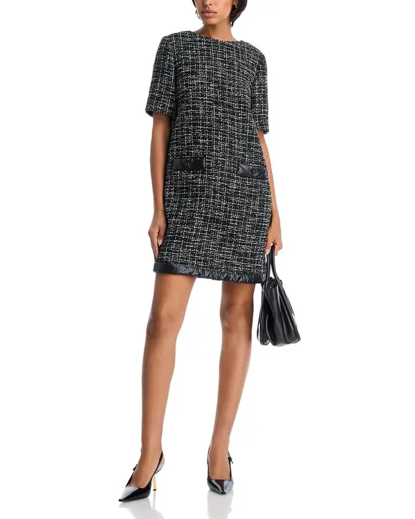 Herno Tweed Shift Dress