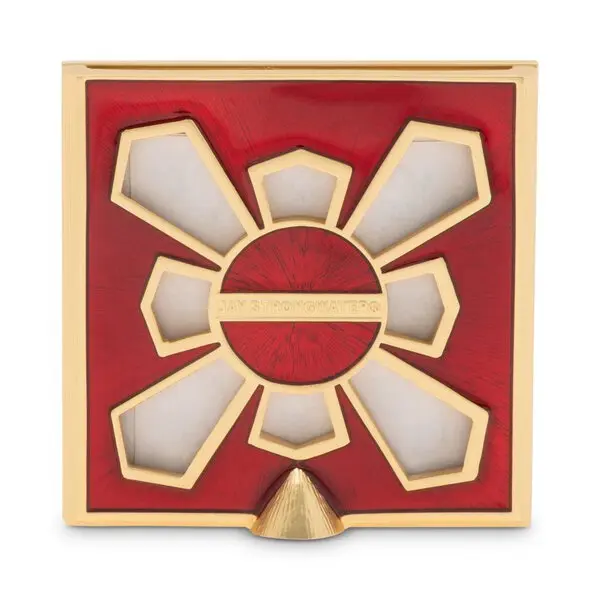 JAY STRONGWATER Leland Pave Corner 2 Square Frame