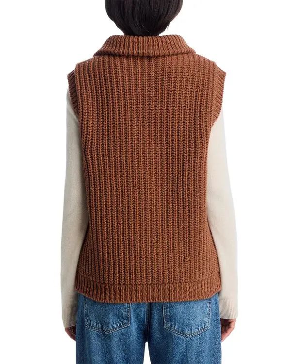 Herno Knitted Zip-up Vest