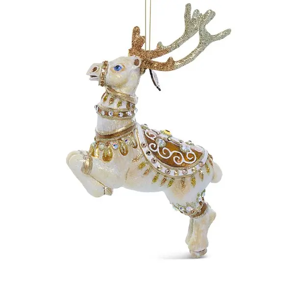 JAY STRONGWATER Blitzen Glass Ornament - Jewel