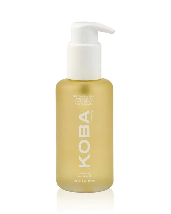 KOBA Gold Drip Nourishing Body & Hair Oil 3.4 Oz - No Color