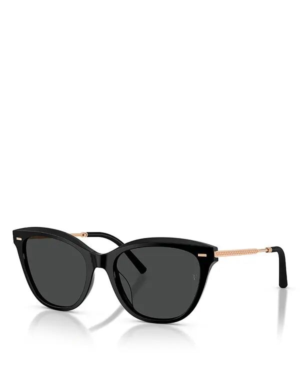 Oliver Spencer Cat Eye Sunglasses, 55mm - Black