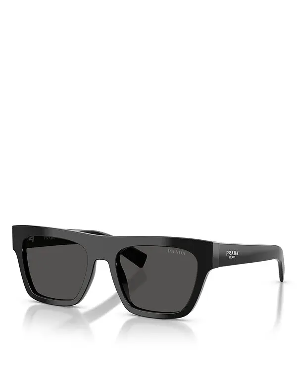Prada Rectangular Sunglasses - Black
