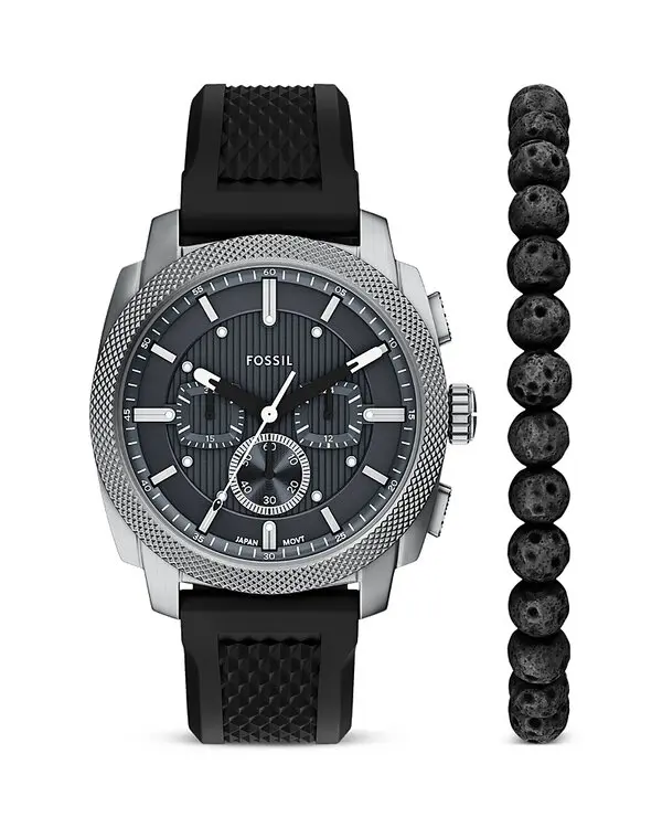 Fossil Machine Chronograph 44mm Watch - Gray/black