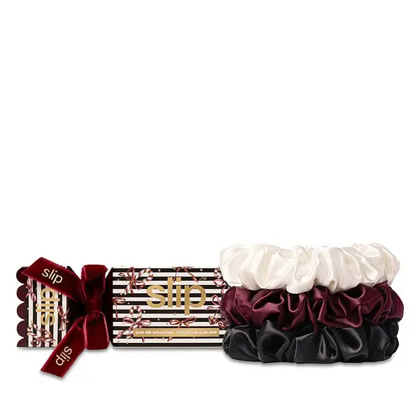 Slip Pure Silk Scrunchie Cracker - Sugar Plum