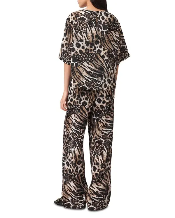 ALLSAINTS Charli Linen-silk Pants